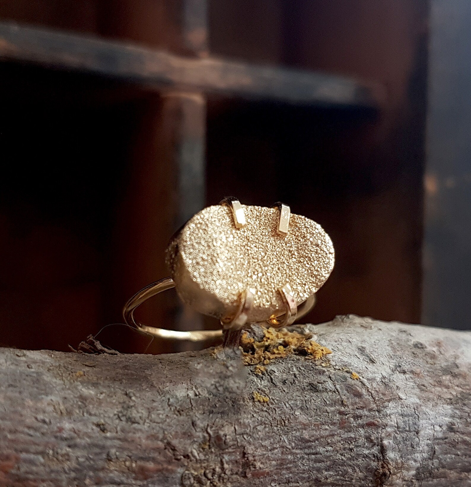Gold Druzy Ring, Druzy Ring, Geode Ring, Gemstone Ring, Gold Ring ...