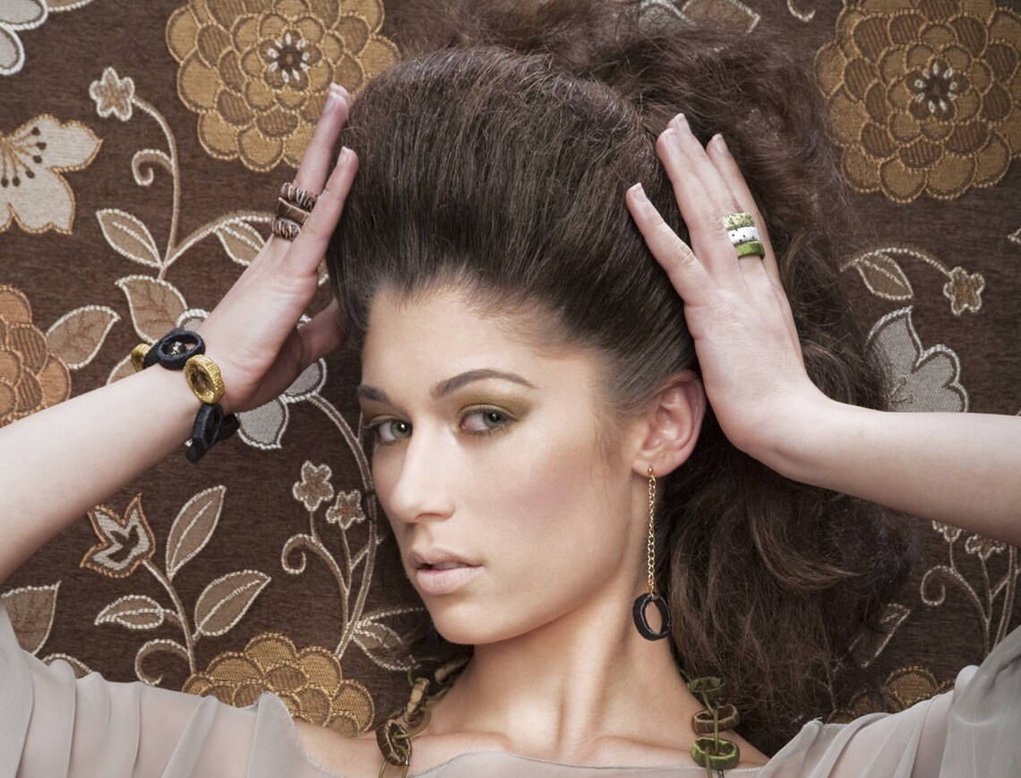 Boho Stacking Rings Orange Fashion Ring Stackable Ring | Etsy