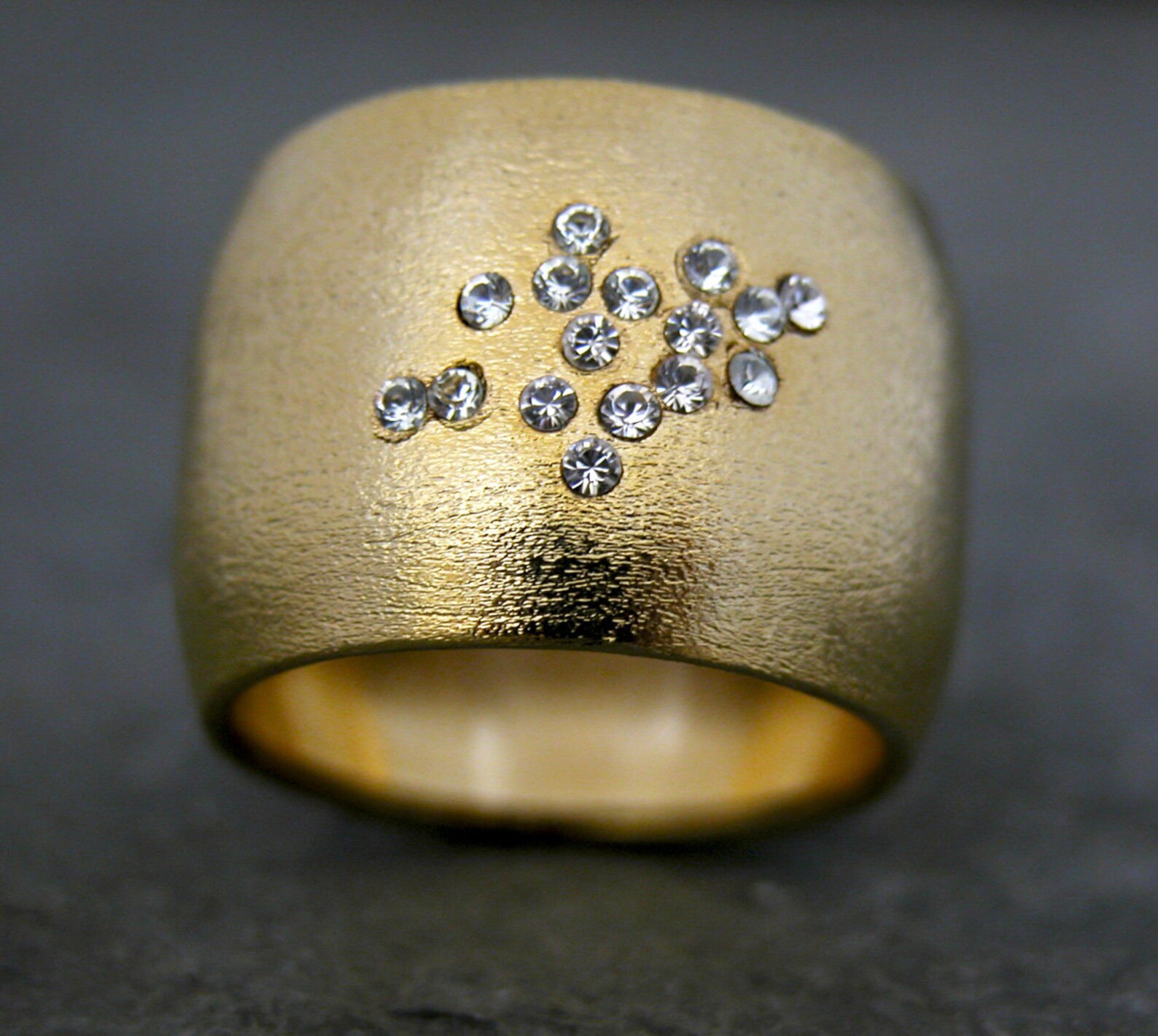 April Birthstone Ring Diamond Ring Diamond 14K Gold Band - Etsy Israel