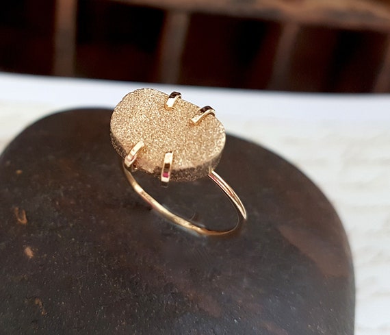 Gold Druzy Ring Druzy Ring Geode Ring Gemstone Ring Gold | Etsy