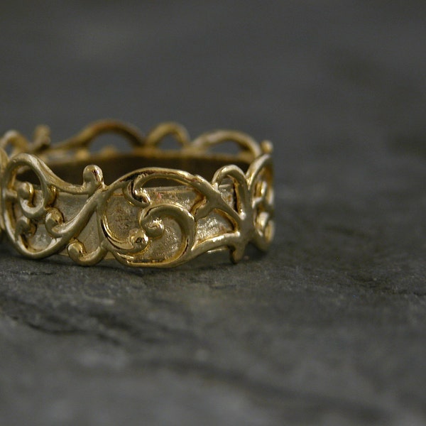 Filigree Band - Etsy