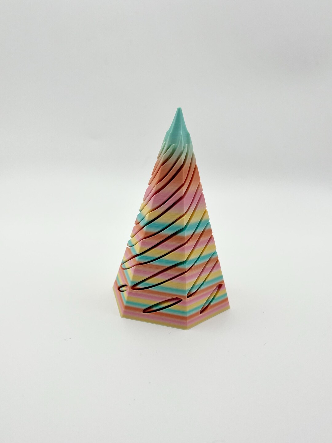 3D Printed Vortex Spiral – Eye-catching Desk Decor or Fidget Toy - Etsy