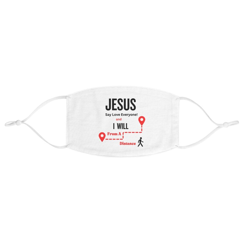 Jesus Face Mask - Etsy