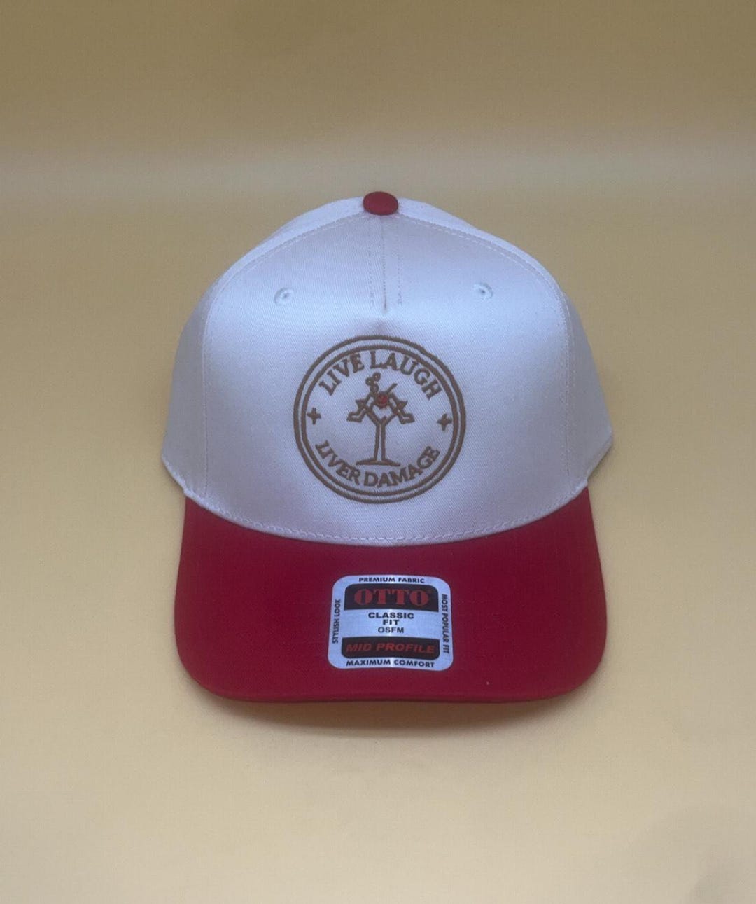 Live Laugh Liver Damage Baseball Hat - Etsy
