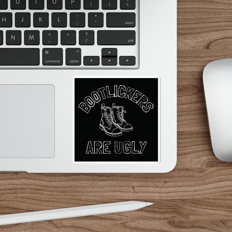 Bootlickers Are Ugly Sticker | Anti Cop Vinyl Decal | Leftist Protest ...