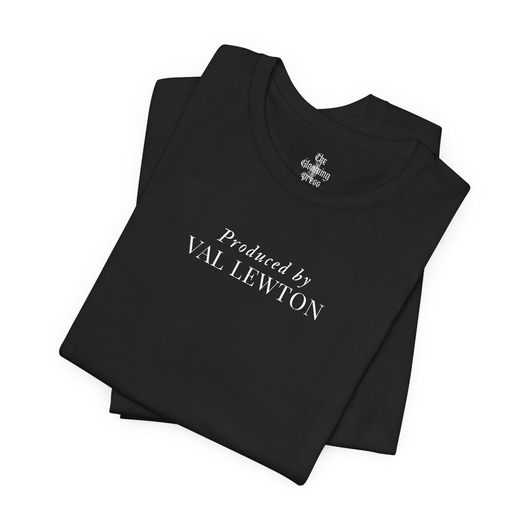 Val Lewton Horror Film Tee: Old Hollywood Style Unisex T-shirt - Etsy