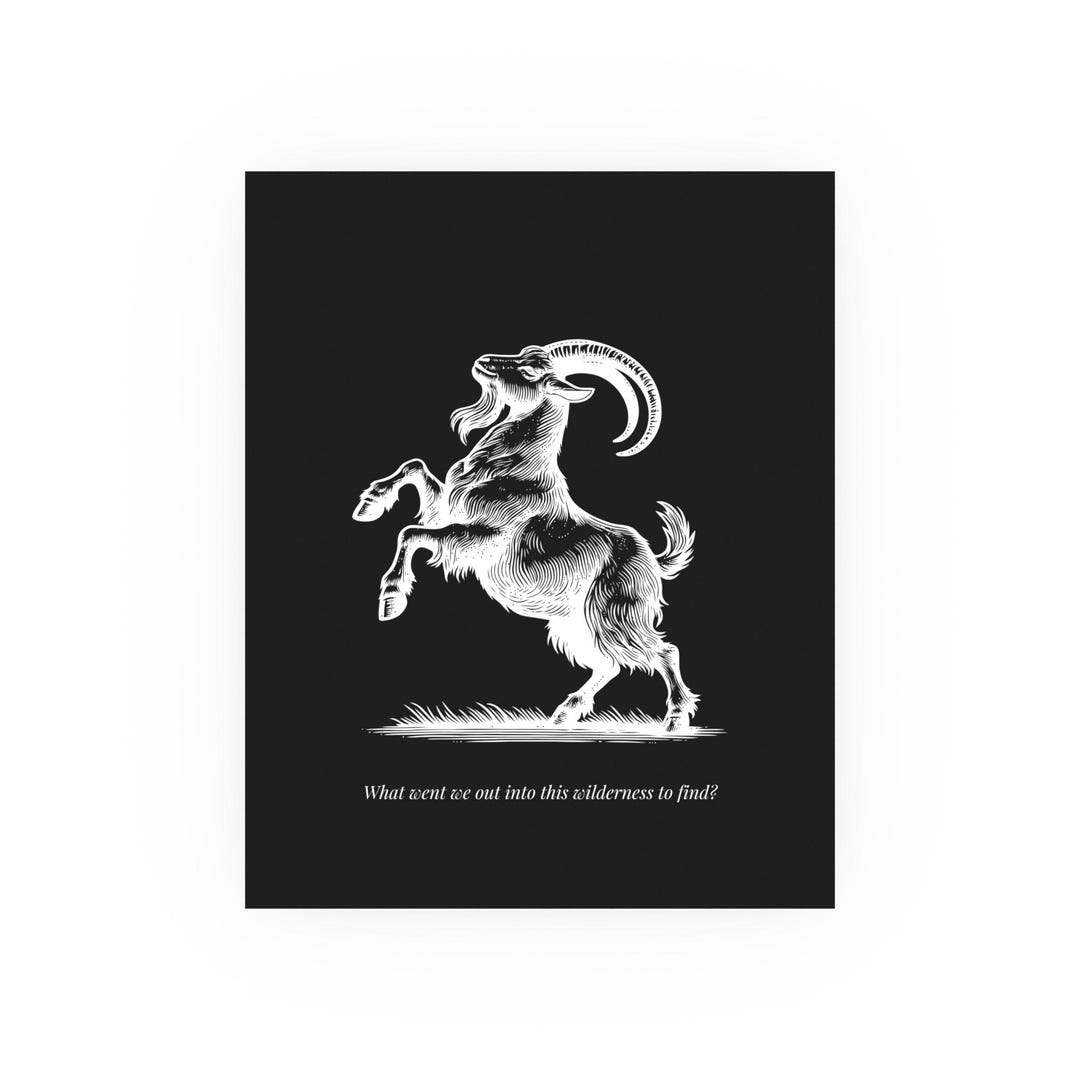 The Witch Art Print: Folk Horror Goat Illustration, Robert Eggers Quote ...