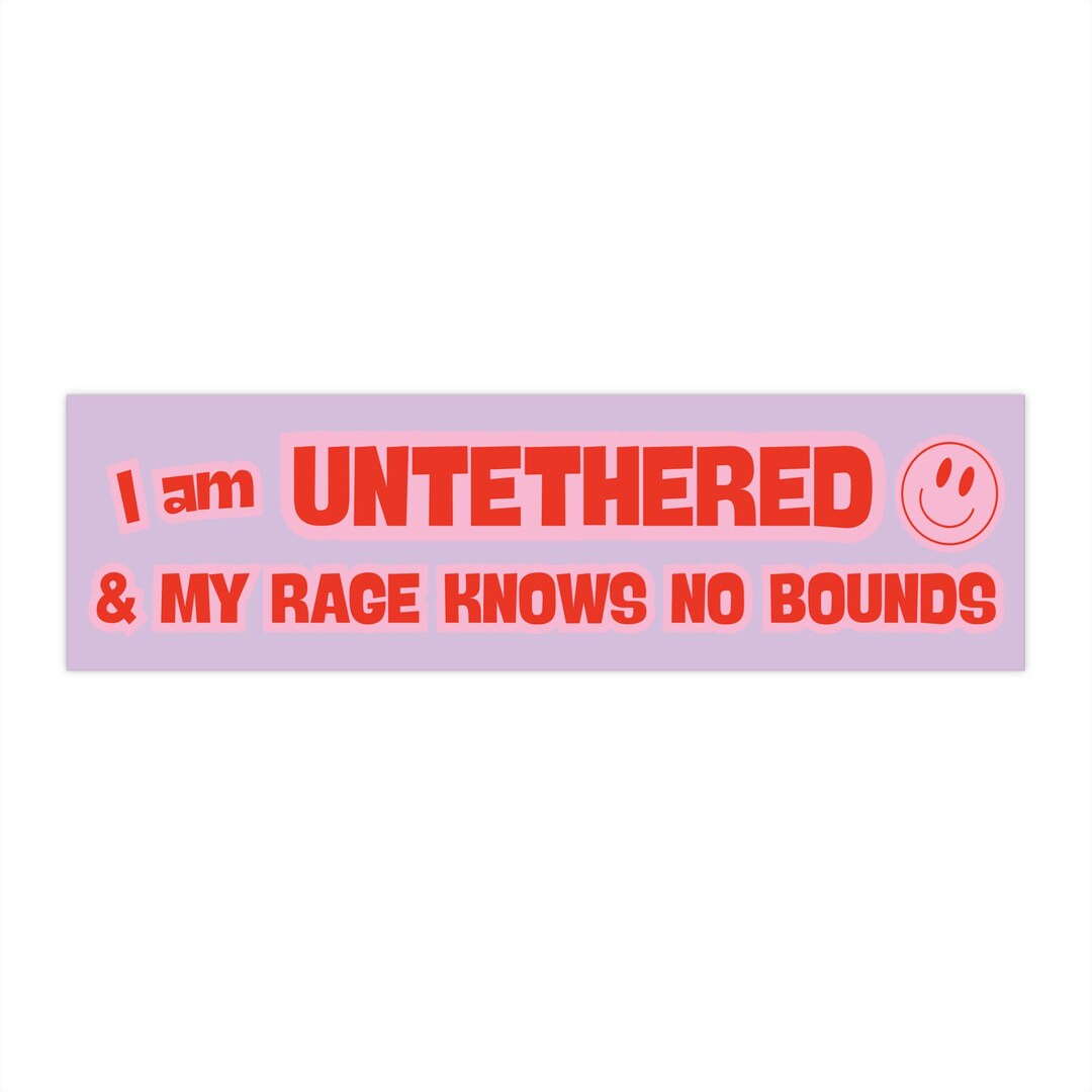 Always Sunny Dennis Reynolds 'untethered Rage' Bumper Sticker - Etsy
