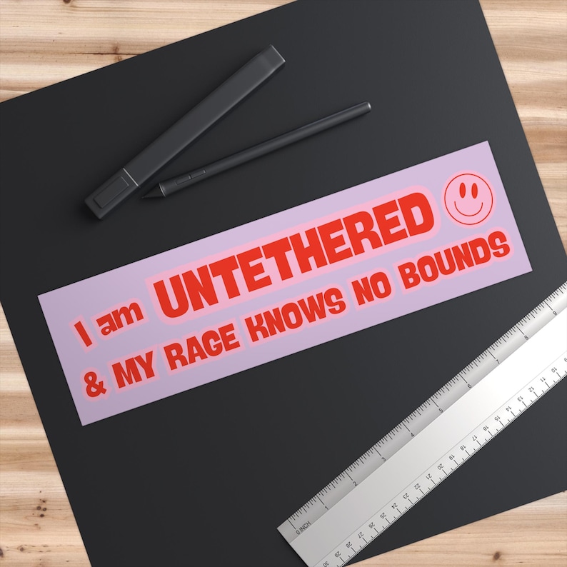 Always Sunny Dennis Reynolds 'untethered Rage' Bumper Sticker - Etsy