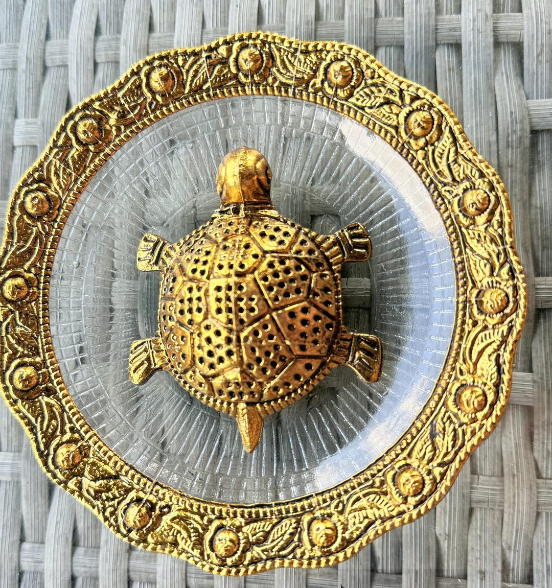 Feng Shui N Vastu Tortoise on Plate – Symbol of Longevity, Prosperity ...