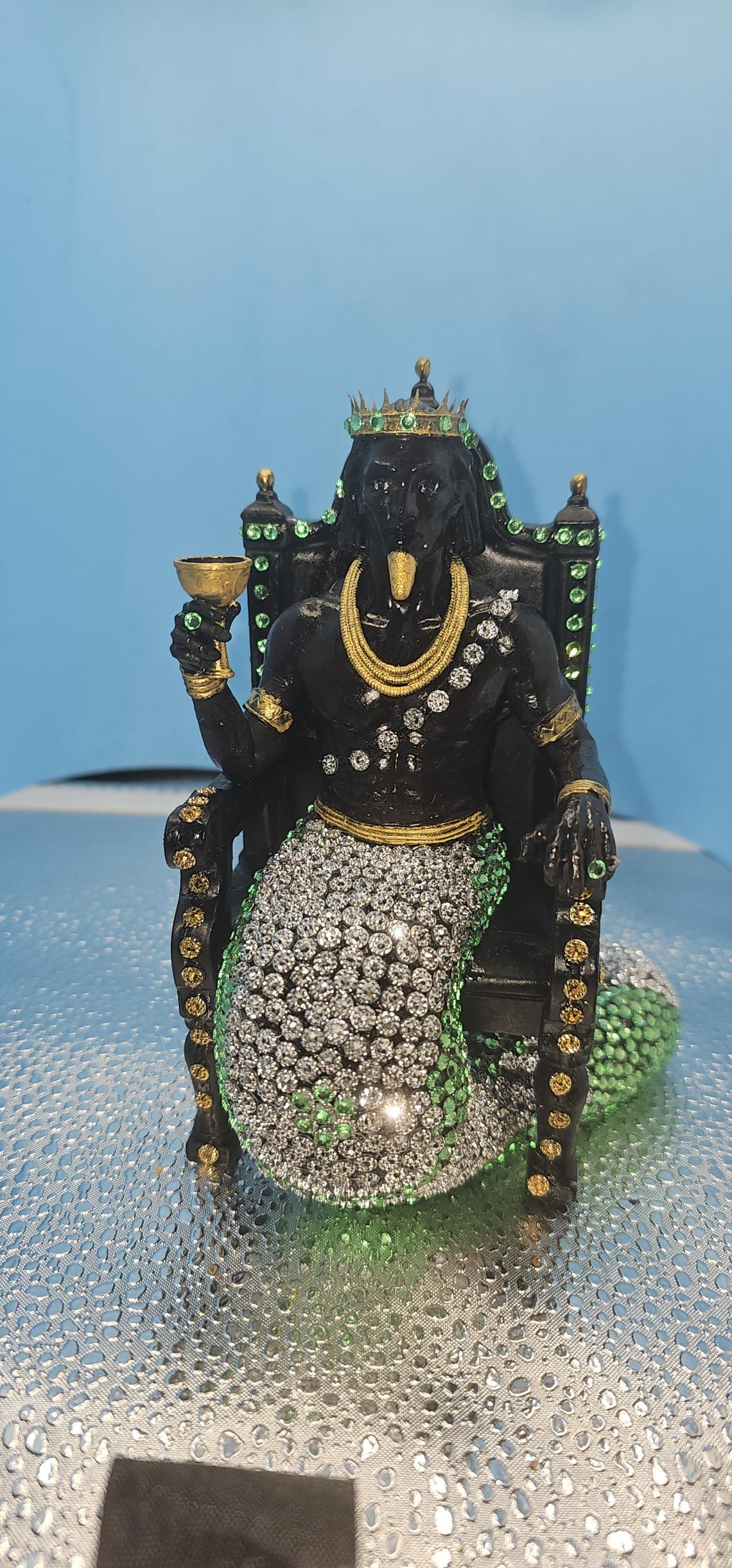 Damballah Wedo Lwa Voodoo Figurine: 3D Printed Haitian Vodou Spirit ...