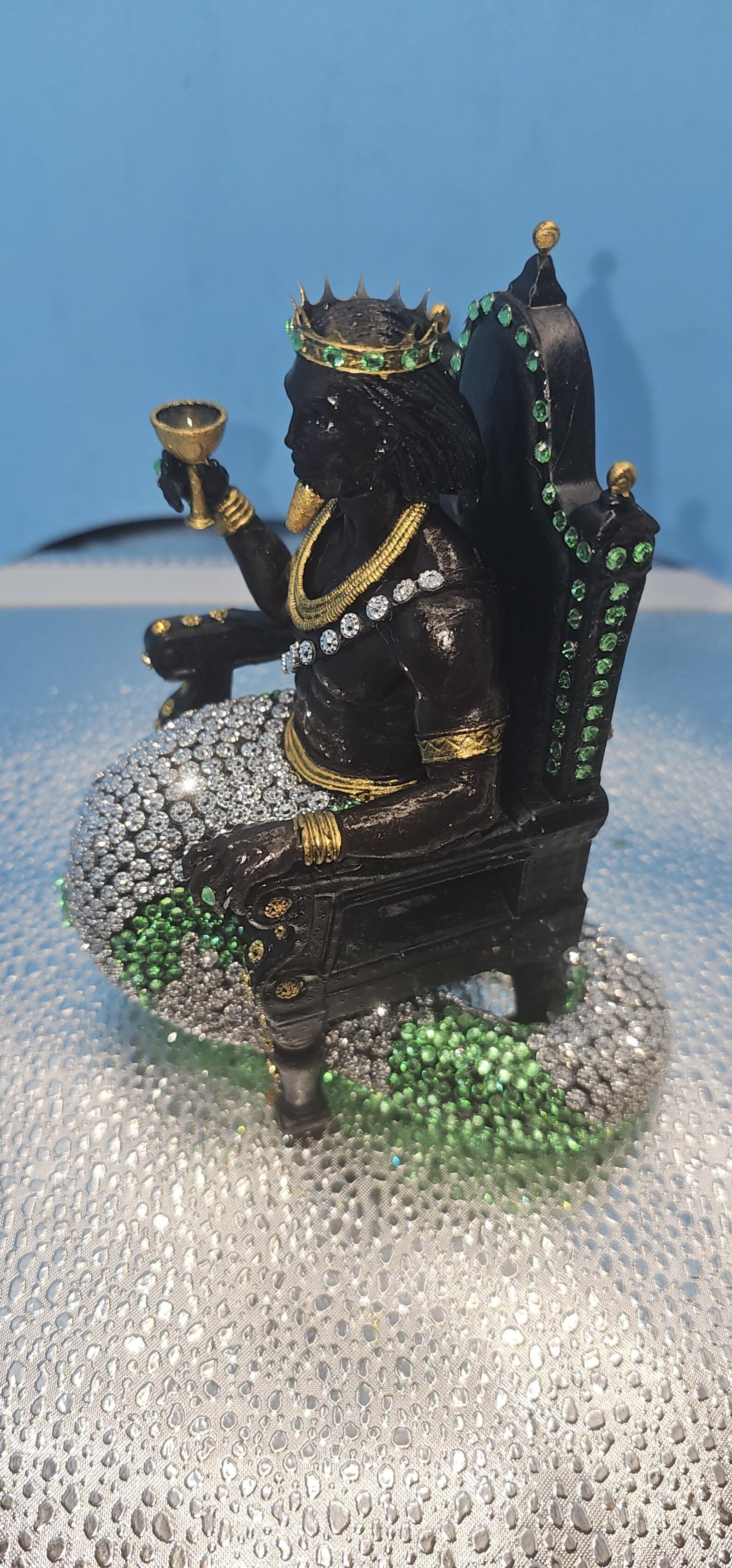 Damballah Wedo Lwa Voodoo Figurine: 3D Printed Haitian Vodou Spirit ...