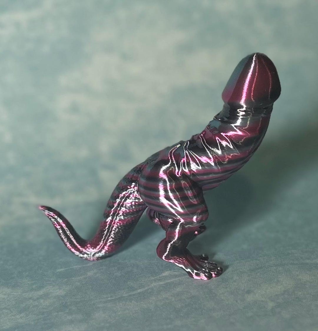 Dino-dick Dickasaurus Rex - Etsy