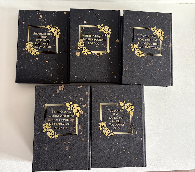 Custom ACOTAR Set With Mountain Spines - Etsy
