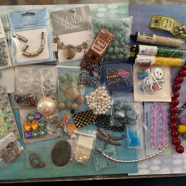 Glass Bead Destash - Etsy