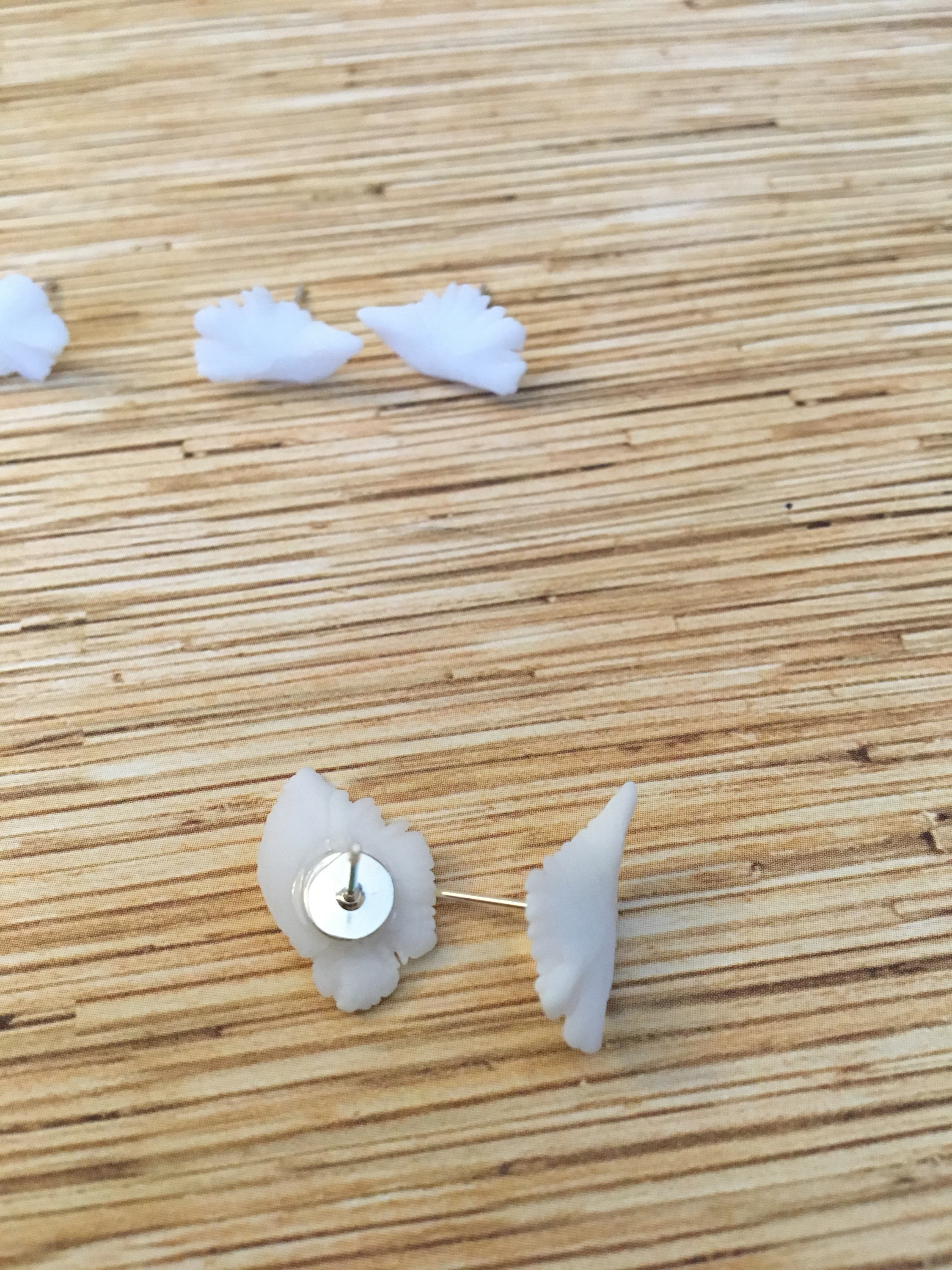 Golden Tilefish Otolith Earrings - Etsy