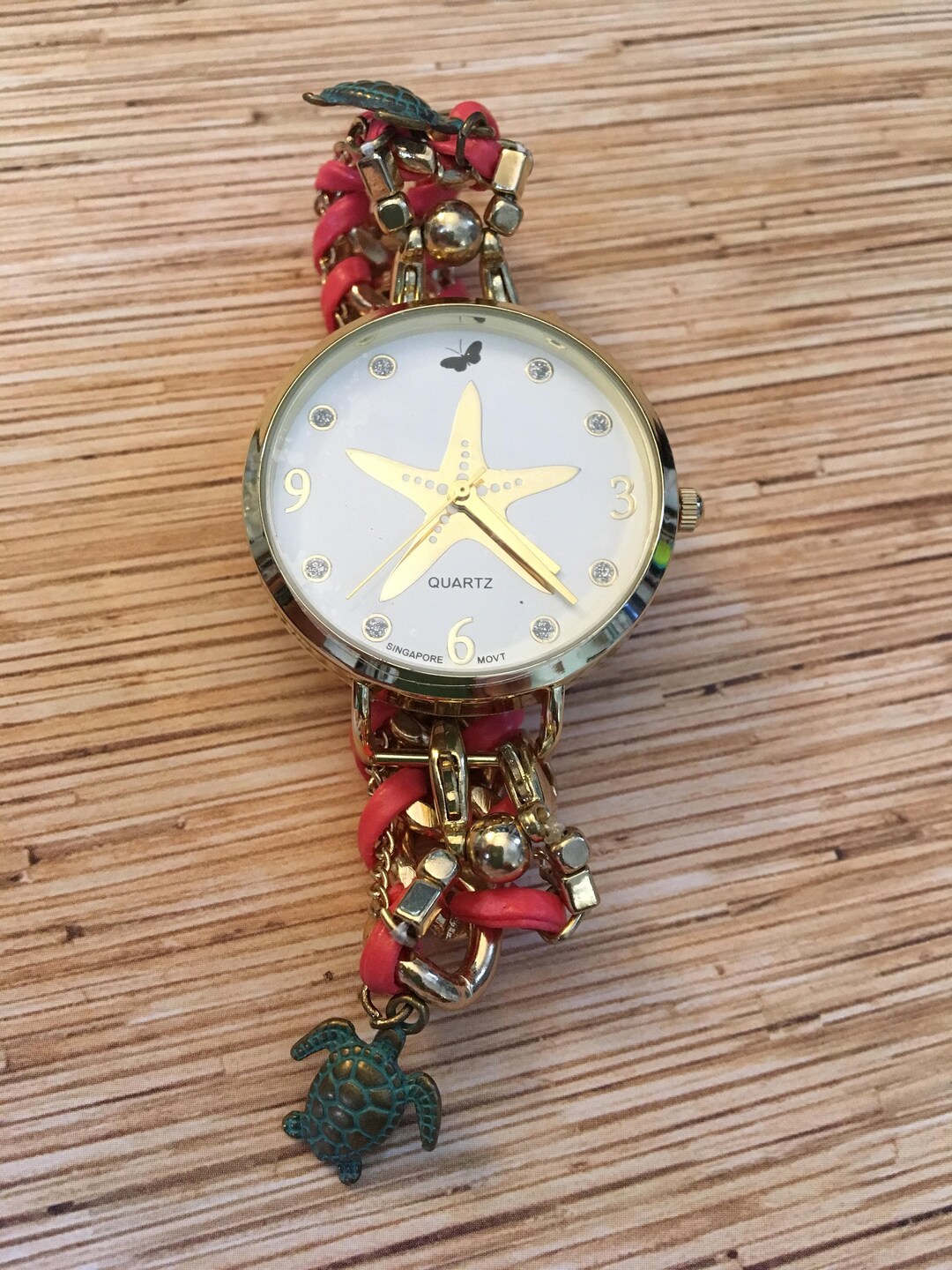 Starfish Sea Turtle Watch - Etsy
