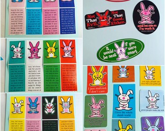 2000s Happy Bunny - Etsy