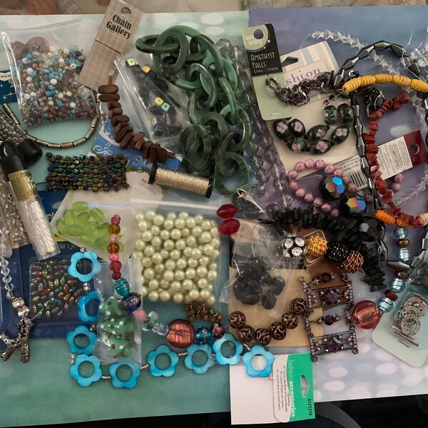 Glass Bead Destash - Etsy