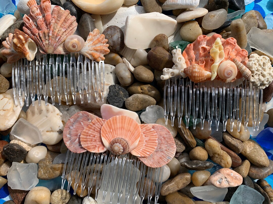 Mermaid Wedding Decorative Hair Comb Beach Wedding Hair Comb Wedding ...