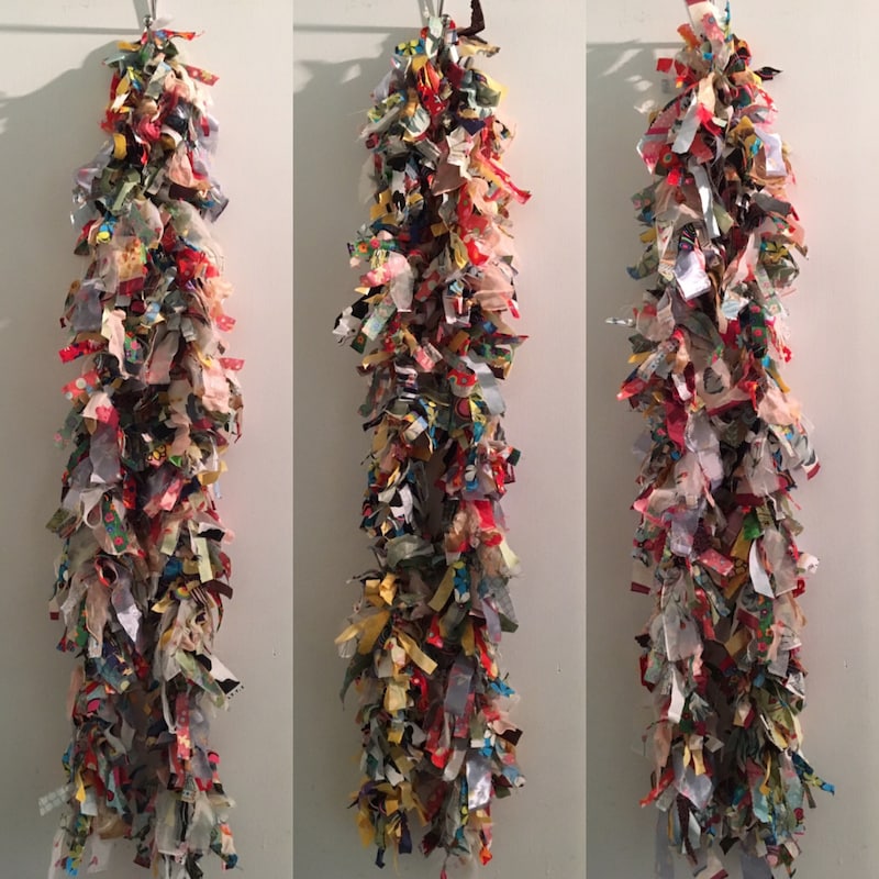 Upcycled Scarf - Etsy