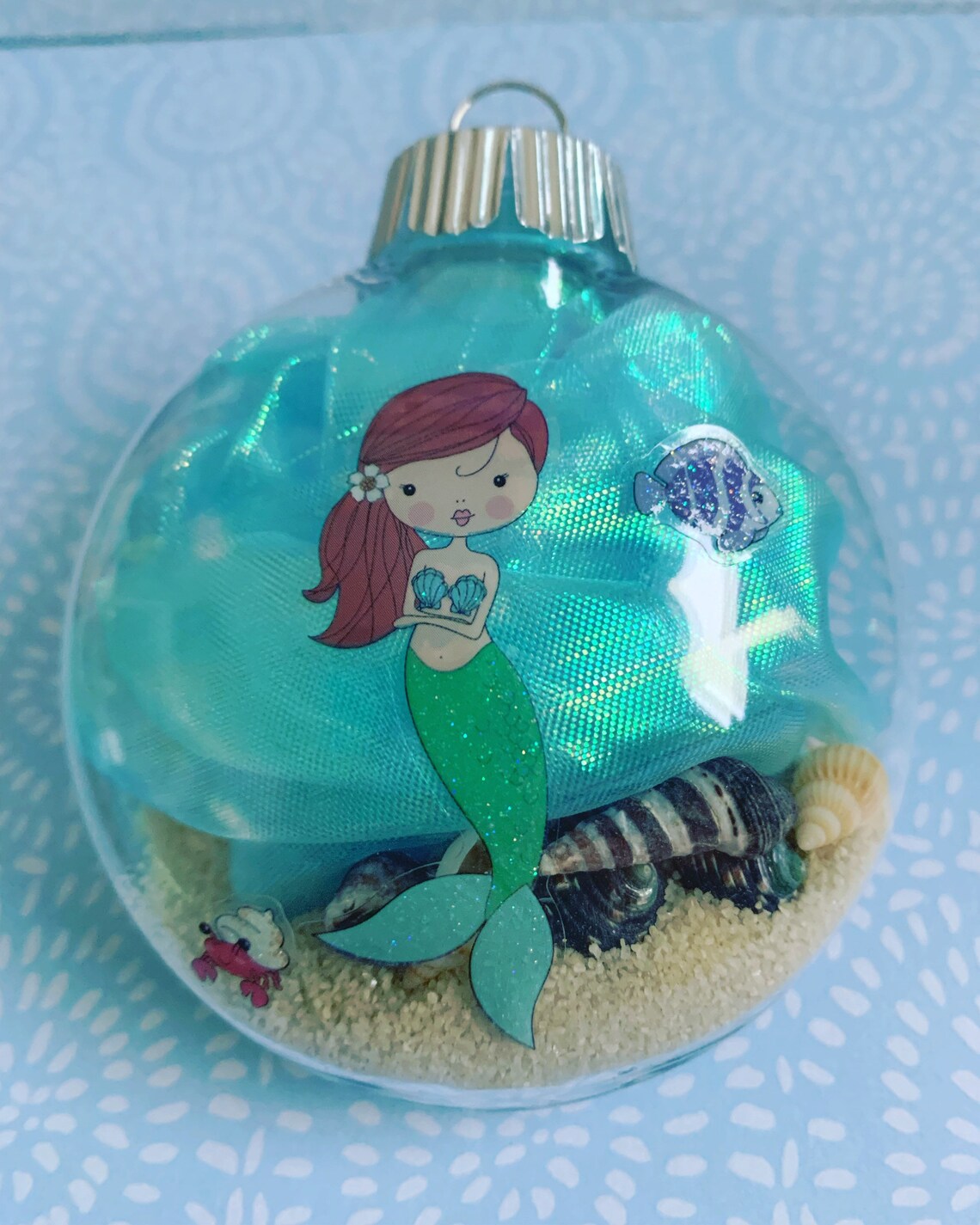 Mermaid Christmas Ornaments - Etsy