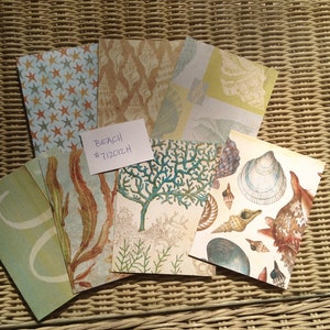 Ocean Themed Blank Cards 7 Card Set 712012H - Etsy