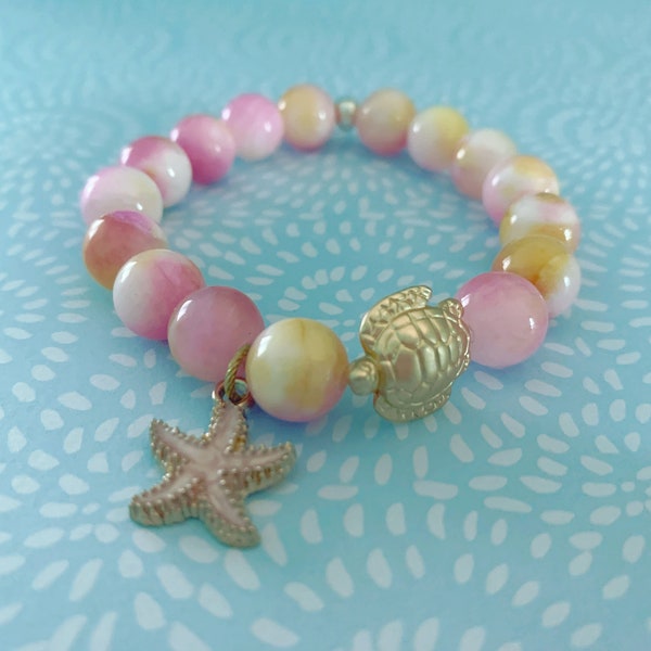 Starfish Stretch Bracelet - Etsy
