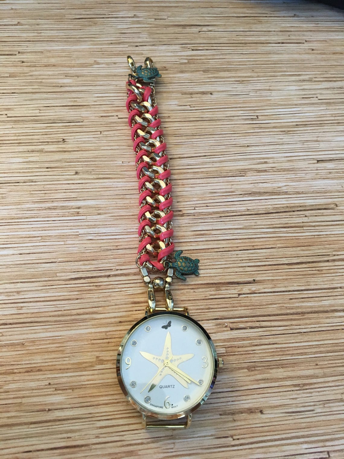 Starfish Sea Turtle Watch - Etsy