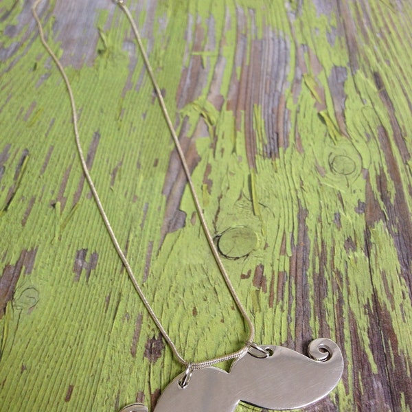 Mustache Necklace - Etsy