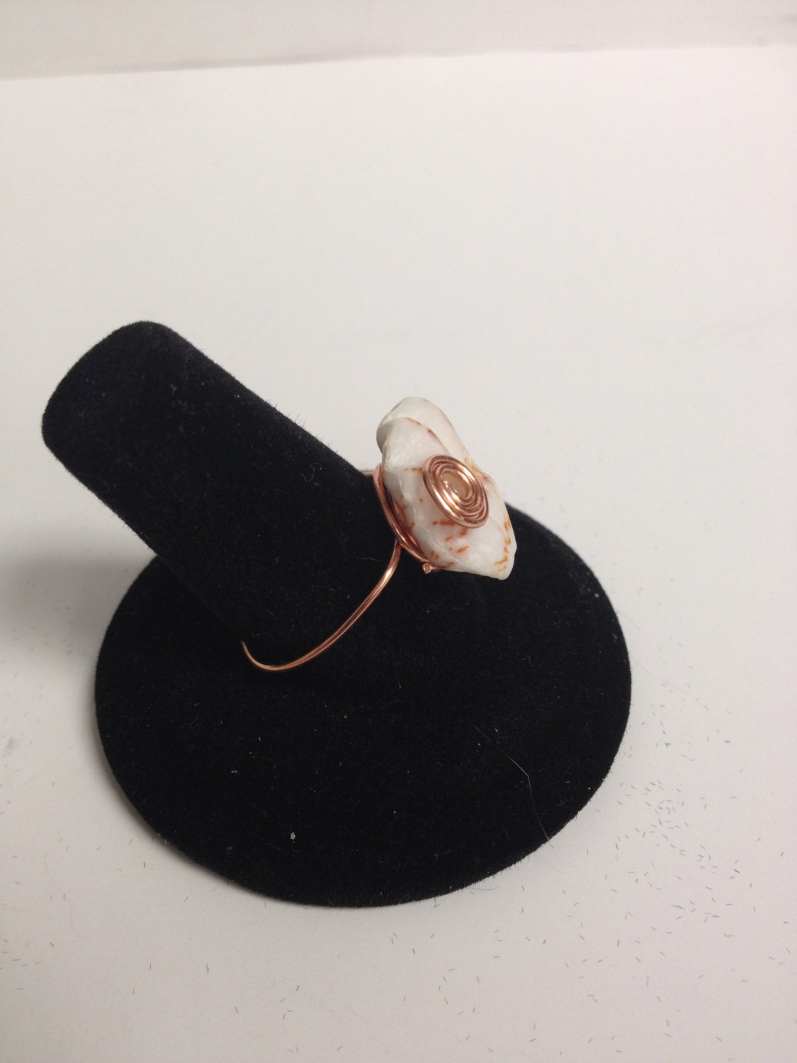 Double Kittens Paw Shell Ring Size 9.75 9 3/4 - Etsy