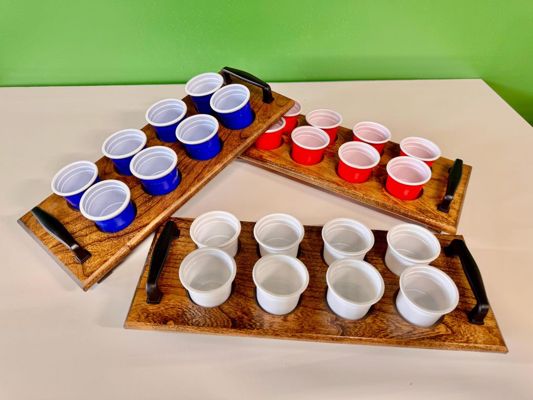 Shot Serving Tray - Etsy