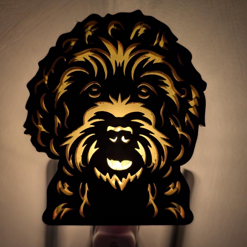Goldendoodle Lamp - Etsy