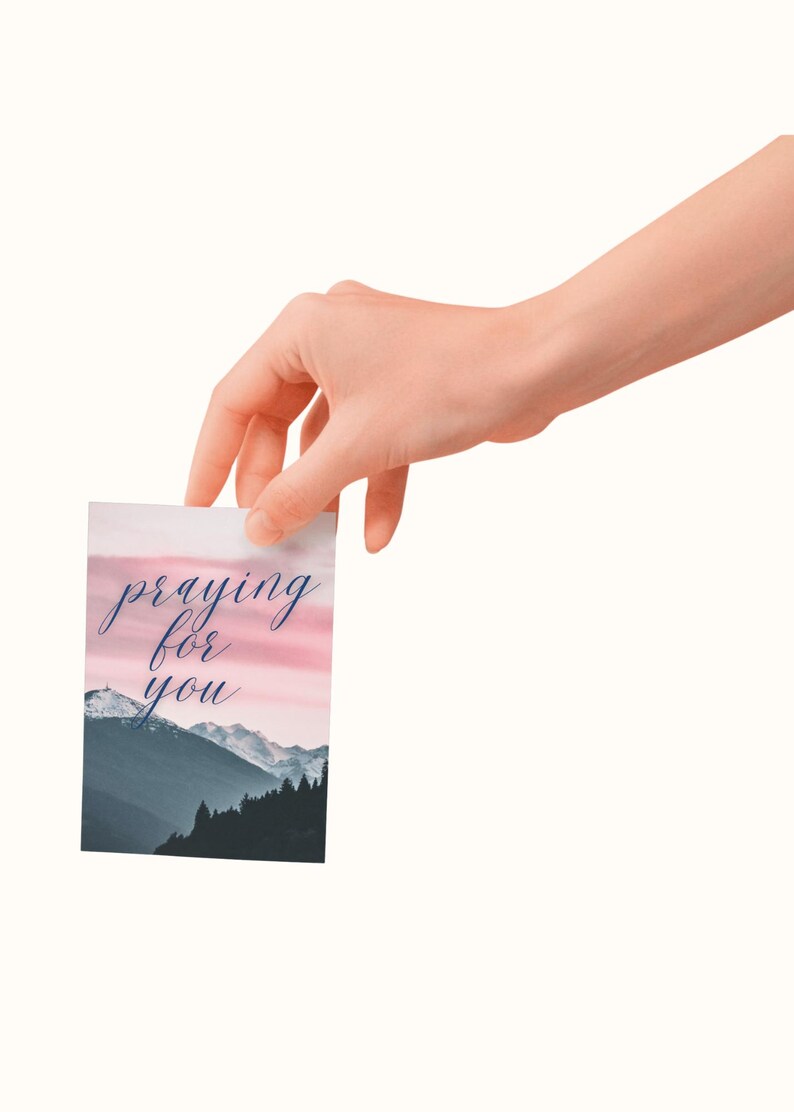 Printable Prayer Cards Praying for You Cards Sympathy Cards - Etsy