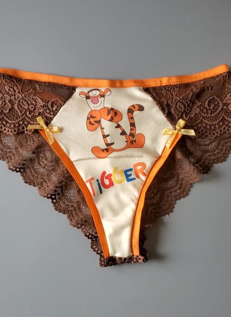Tigger Cute Cheeky Panties Women S Underwear Cartoon Print Underwear