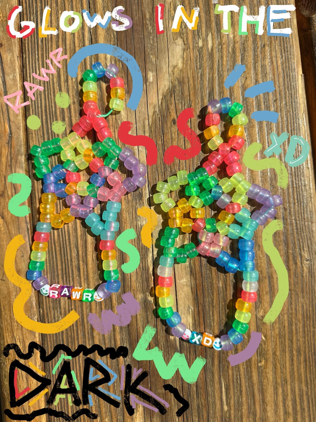 Custom Kandi Star Gloves! - Etsy