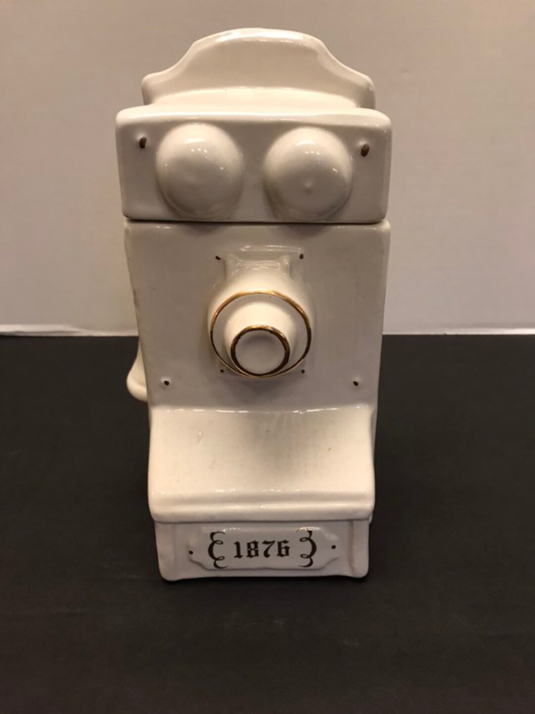 Vintage Ceramic Salt Box Planter Vase Wall Pocket House of Ceramics ...