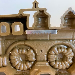 Vintage Train Burwood Wall Sculpture the Philadelphia 1871 Locomotive Gold Wall Hanging - Etsy