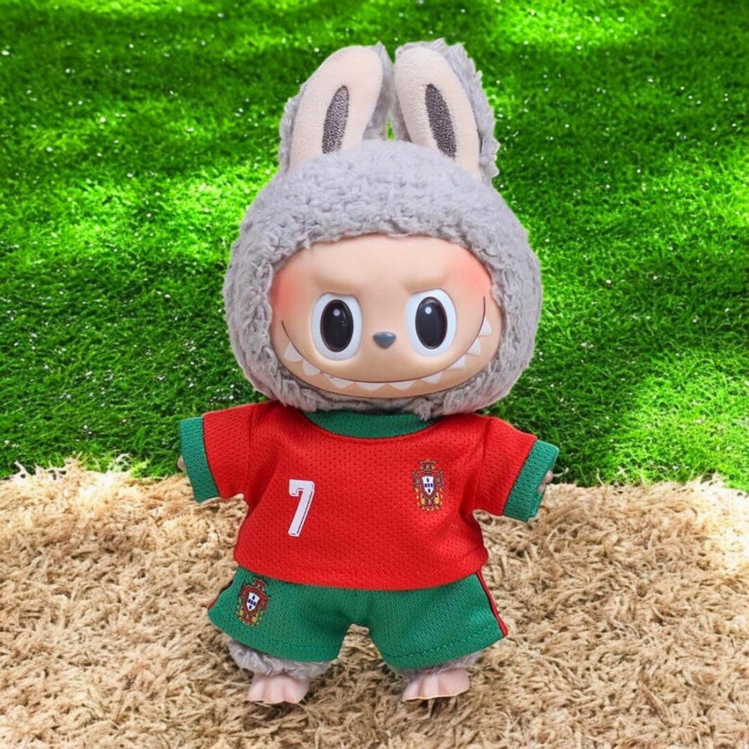 Labubu Football Player Handmade Doll Clothes | Doll Outfit | Labubu ...