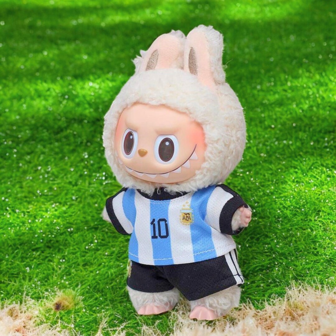 Labubu Football Player Handmade Doll Clothes | Doll Outfit | Labubu ...