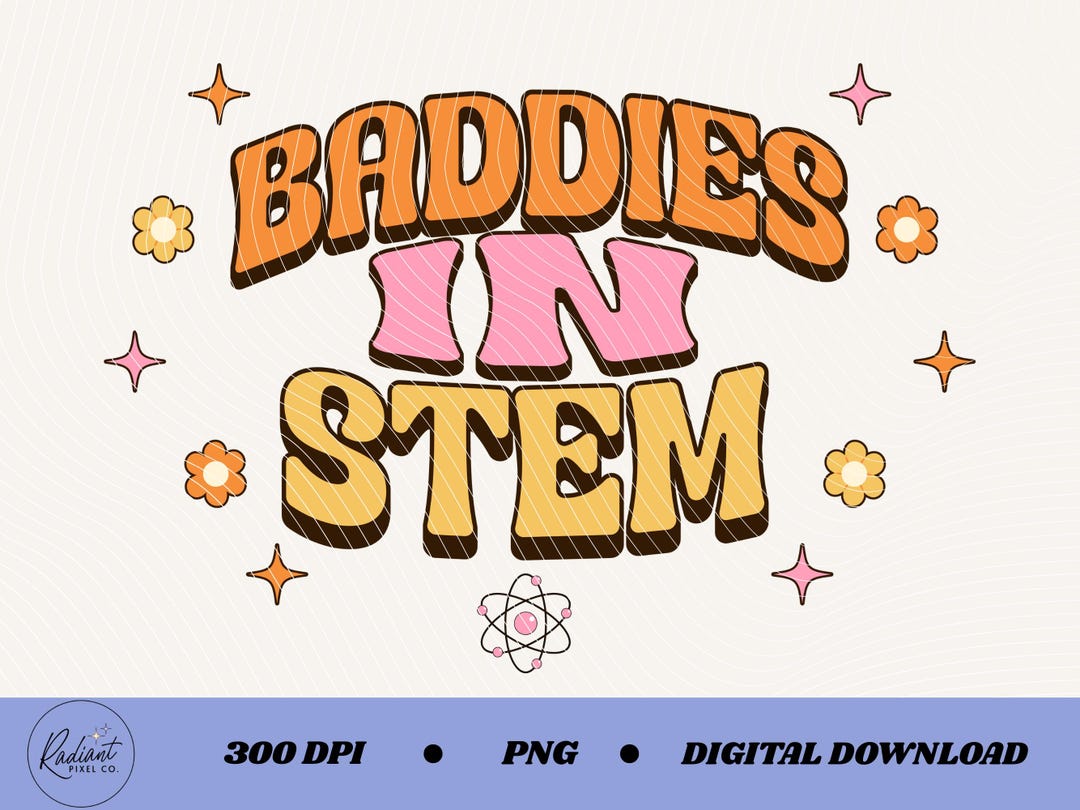 Retro Women in Stem PNG, Women in Engineering Gift, Stem Teacher ...