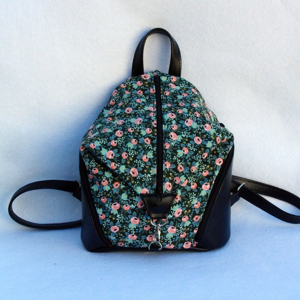 Floral Backpack - Etsy
