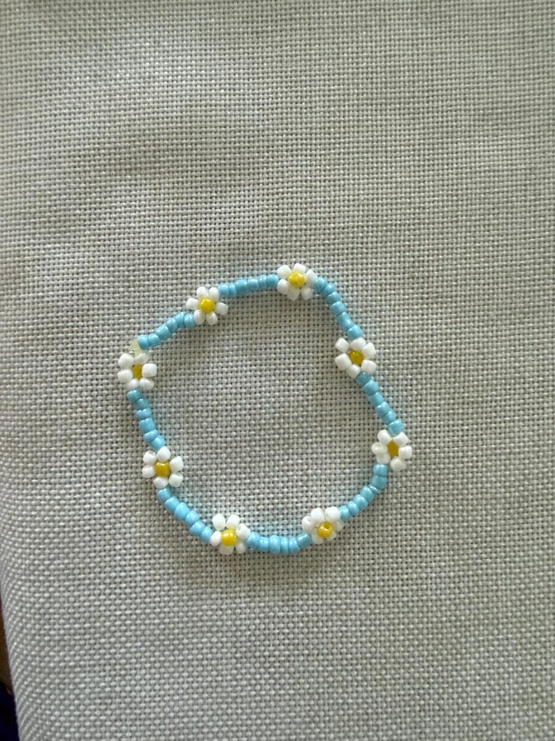 Beaded Flower Bracelets, Glass Seed Beads, Various Styles - Etsy