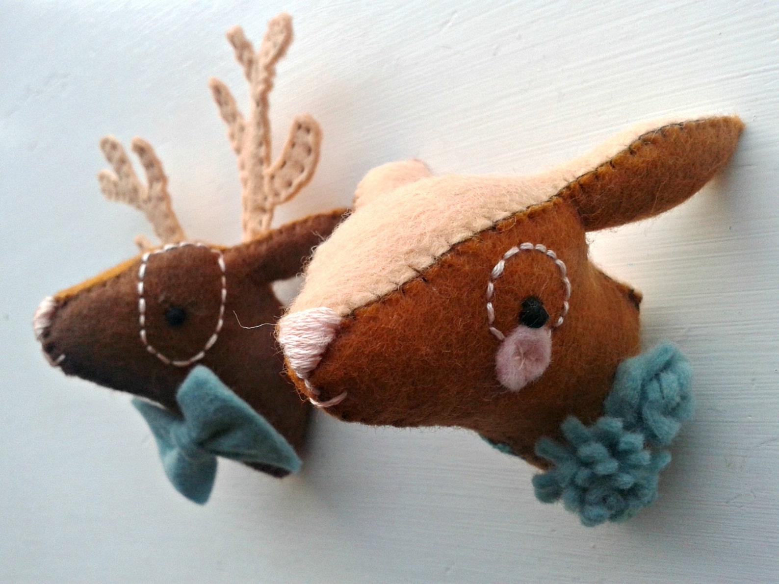 DIY Deer Decorations. Pdf Sewing Pattern. DIY Felt Animal. - Etsy