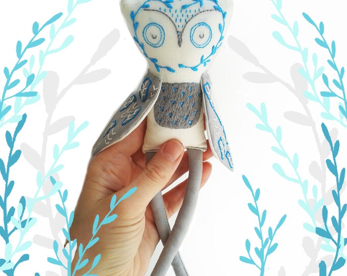 Owl Sewing Pattern Pdf. Woodland Animal Softie. Owl Plushie. - Etsy