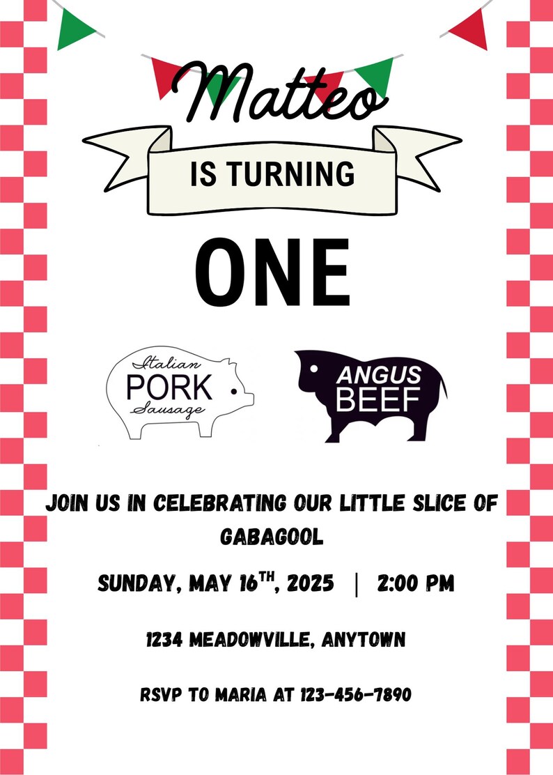 Sopranos Birthday Invitation, Mafia Themed Party Invite, Italian ...