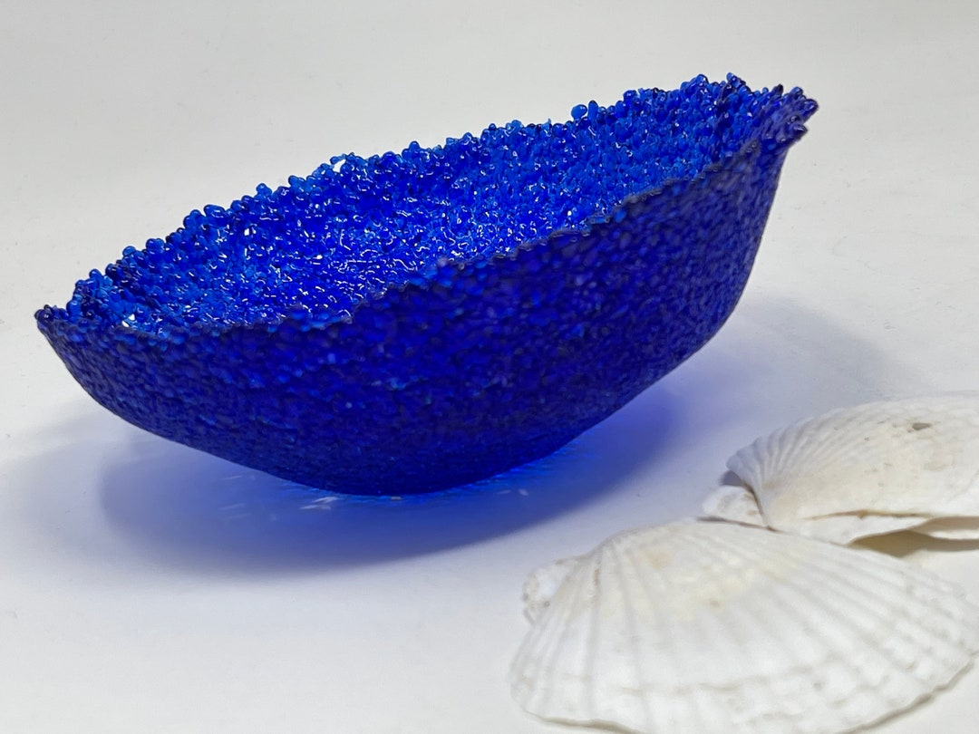 Decorative Bowl Fused Glass Art Unique Wedding Gift Gift - Etsy