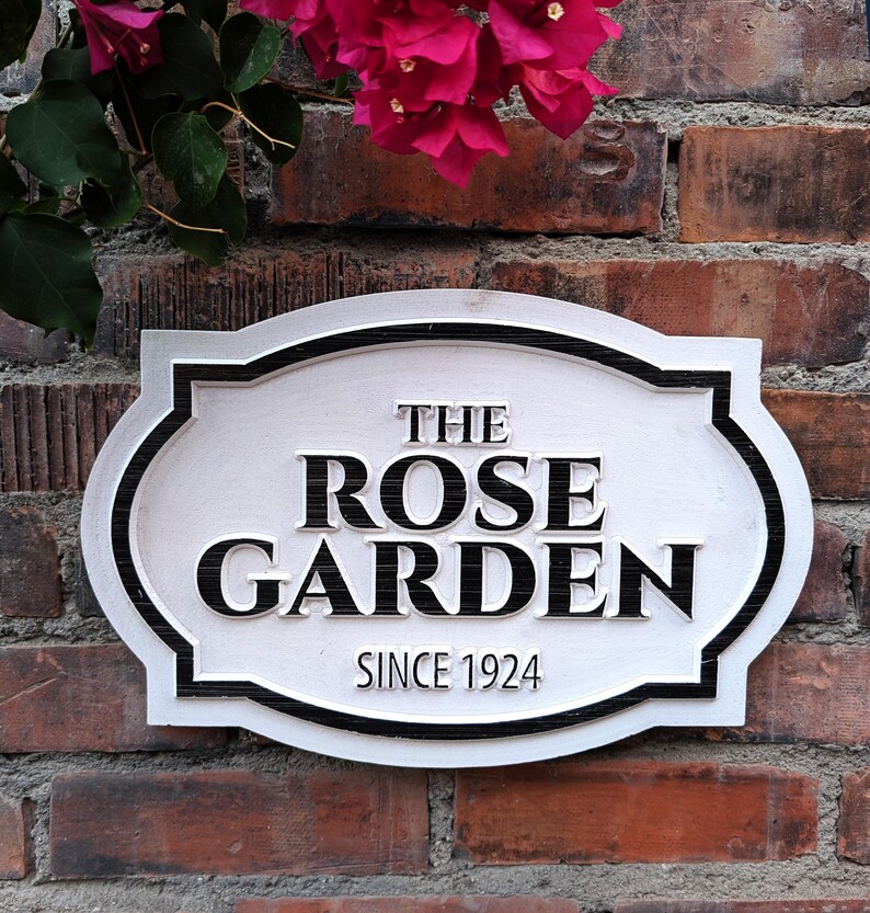Custom House Address Sign: 3D Weatherproof PVC Plaque - Etsy