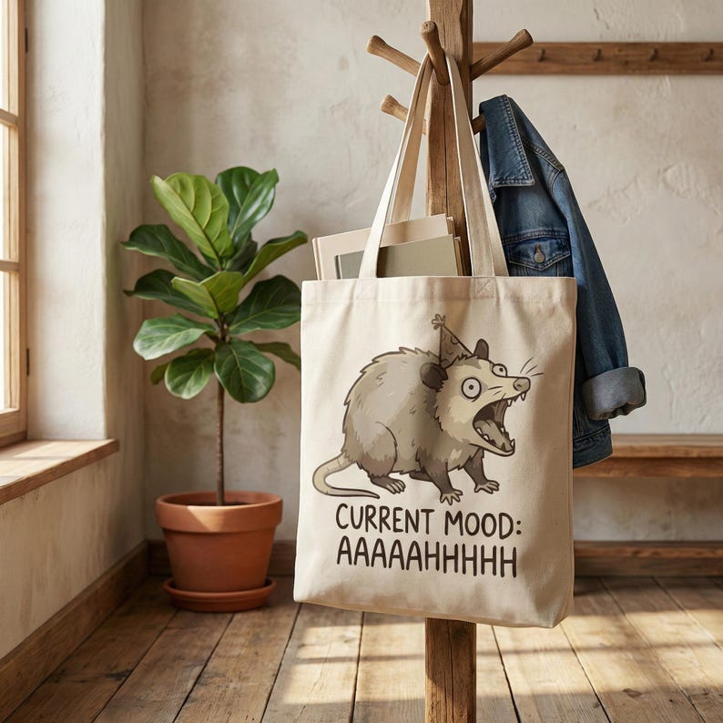 Screaming Opossum Meme Clipart | Funny Party Animal (digital Download ...