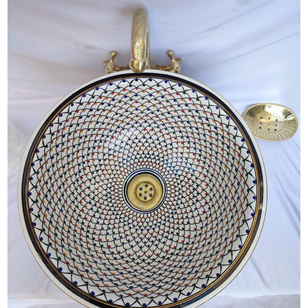 Unique Pottery Sink Vanity: Refined Elegance for a Stylish Bathroom - Etsy